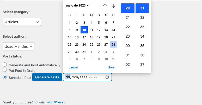 Como Usar - AutoPost